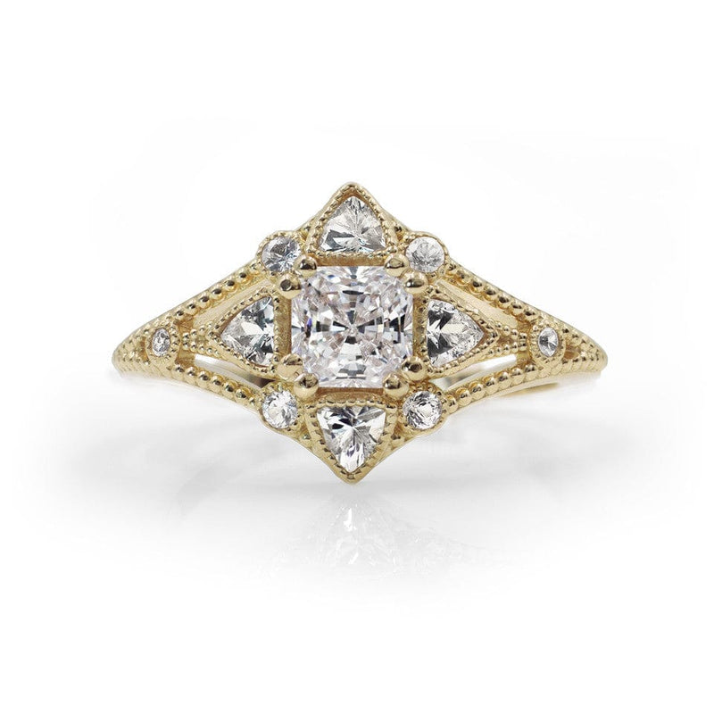 Shop Compass Diamond Engagement Ring - Deco Fine Jewelry! - Giacomelli