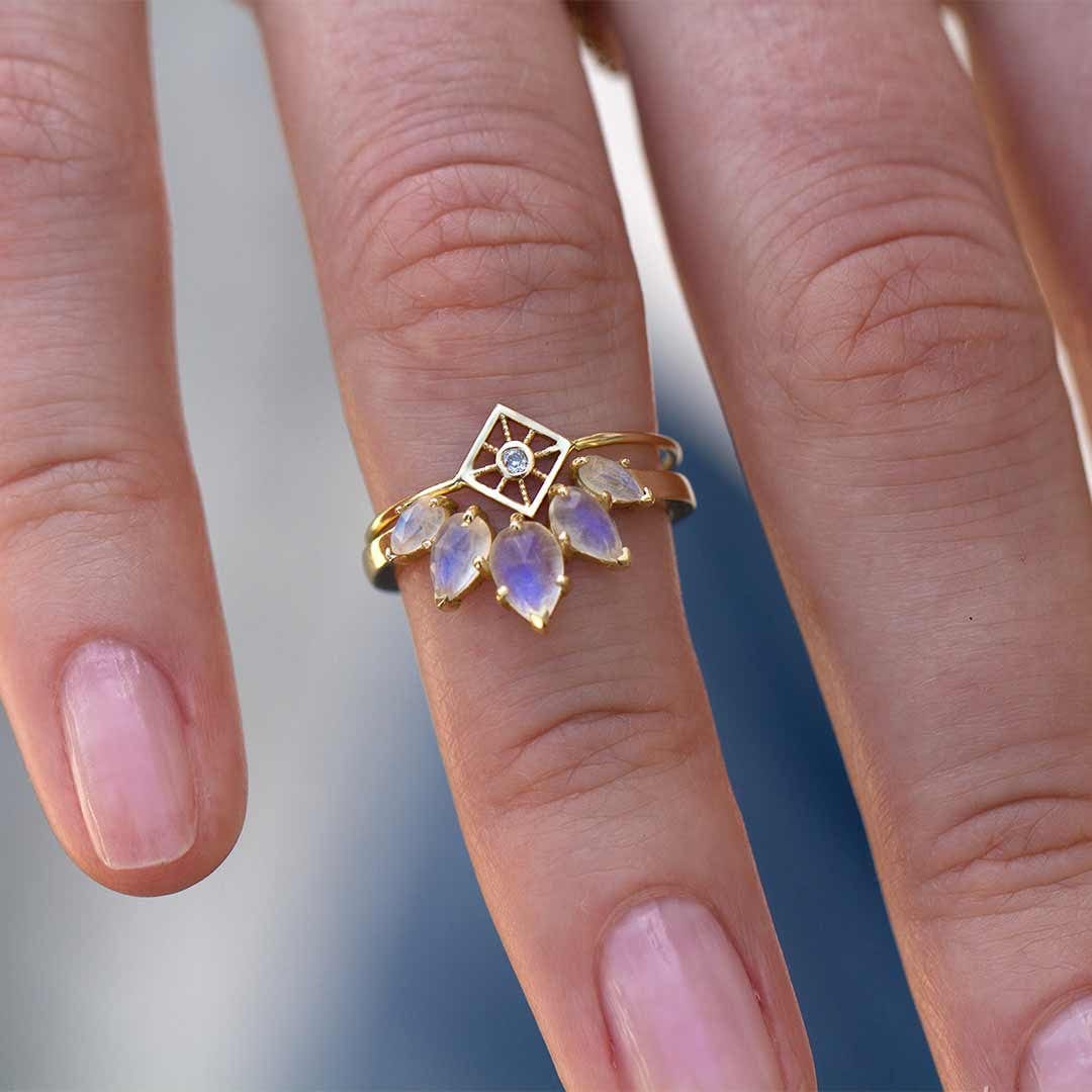 The Half Moon Band | Giacomelli Jewelry